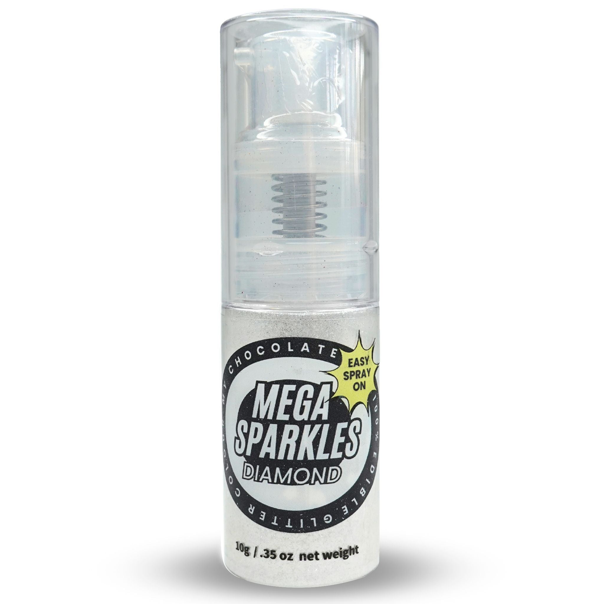 DIAMOND SPRAY Mega Sparkles - Edible Glitter Pump Spray – Colour My ...
