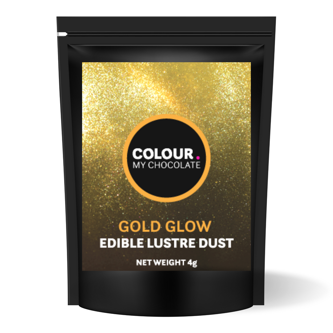 GOLD GLOW 100% Edible Lustre Dust – Colour My Chocolate