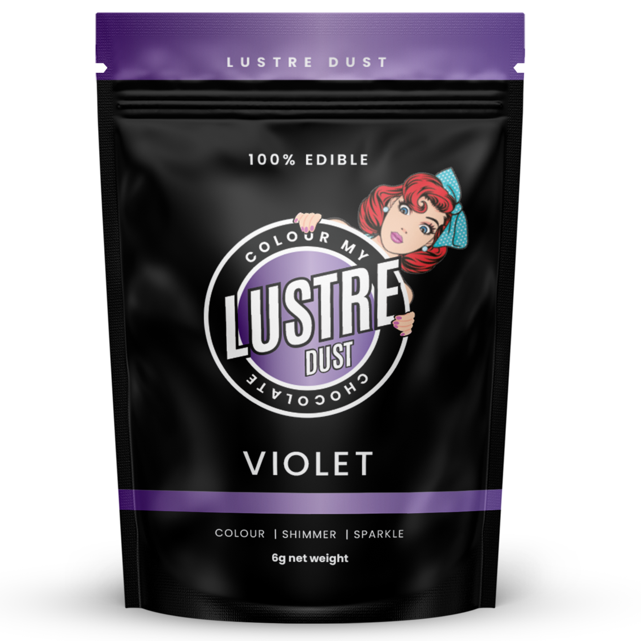 VIOLET 100% Edible Lustre Dust – Colour My Chocolate