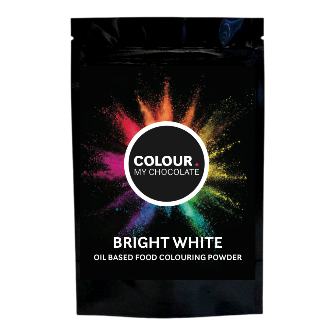 BRIGHT WHITE Oil Based Food Colouring Powder – Colour My Chocolate