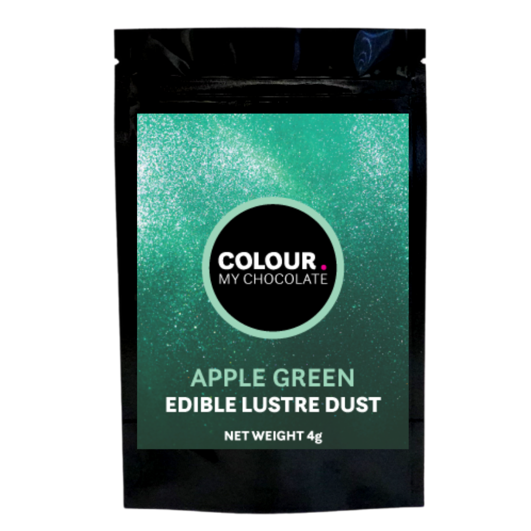 APPLE GREEN 100% Edible Lustre Dust – Colour My Chocolate